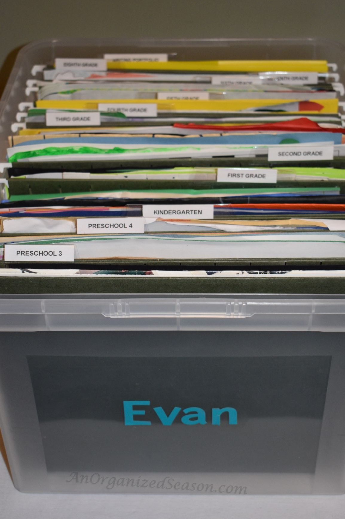 How to Organize Paper in your Home and Office - An Organized Season