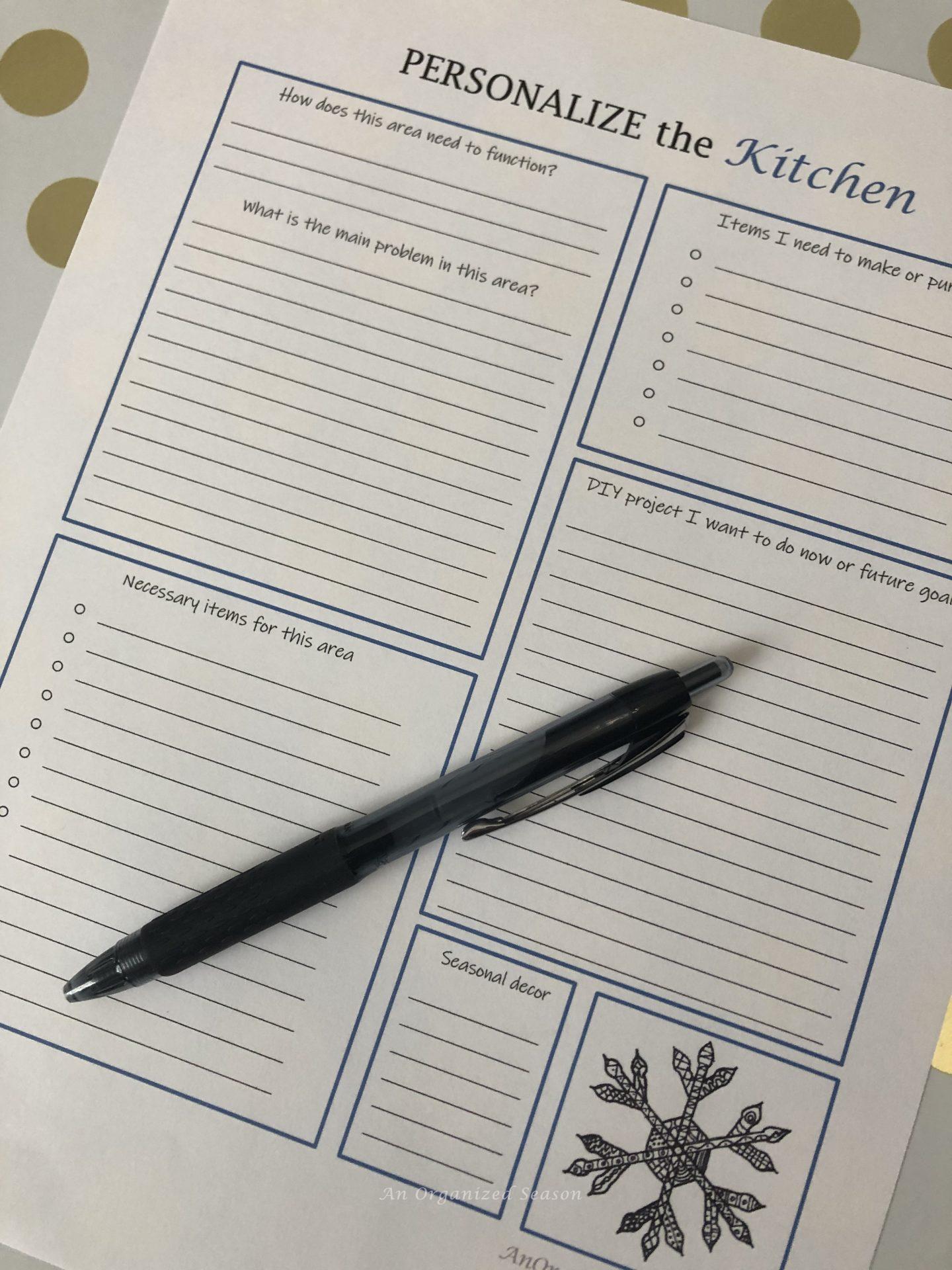 How to Organize Your Kitchen Using Zones - An Organized Season