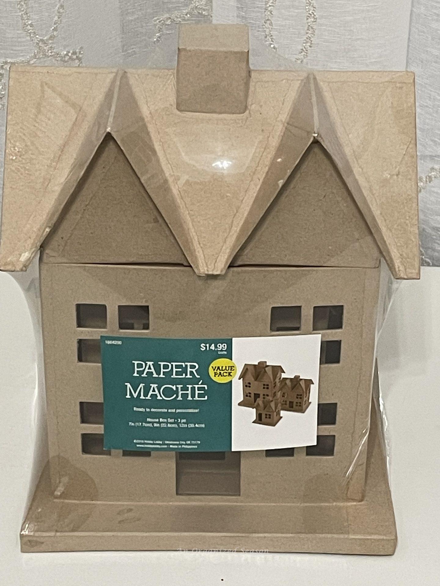 How to Make Your Own DIY Christmas Village - An Organized Season