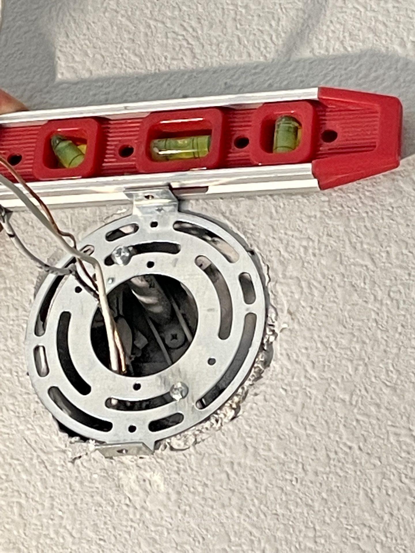 How to Replace your Bathroom Light Fixture - An Organized Season