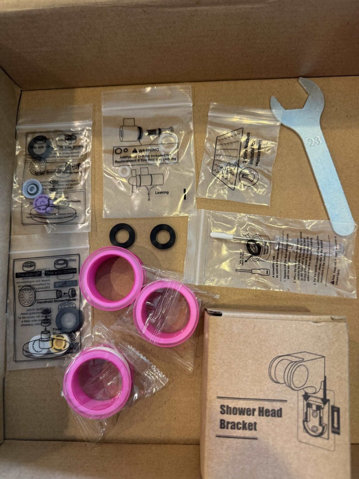 How to Install a New Shower Head - An Organized Season