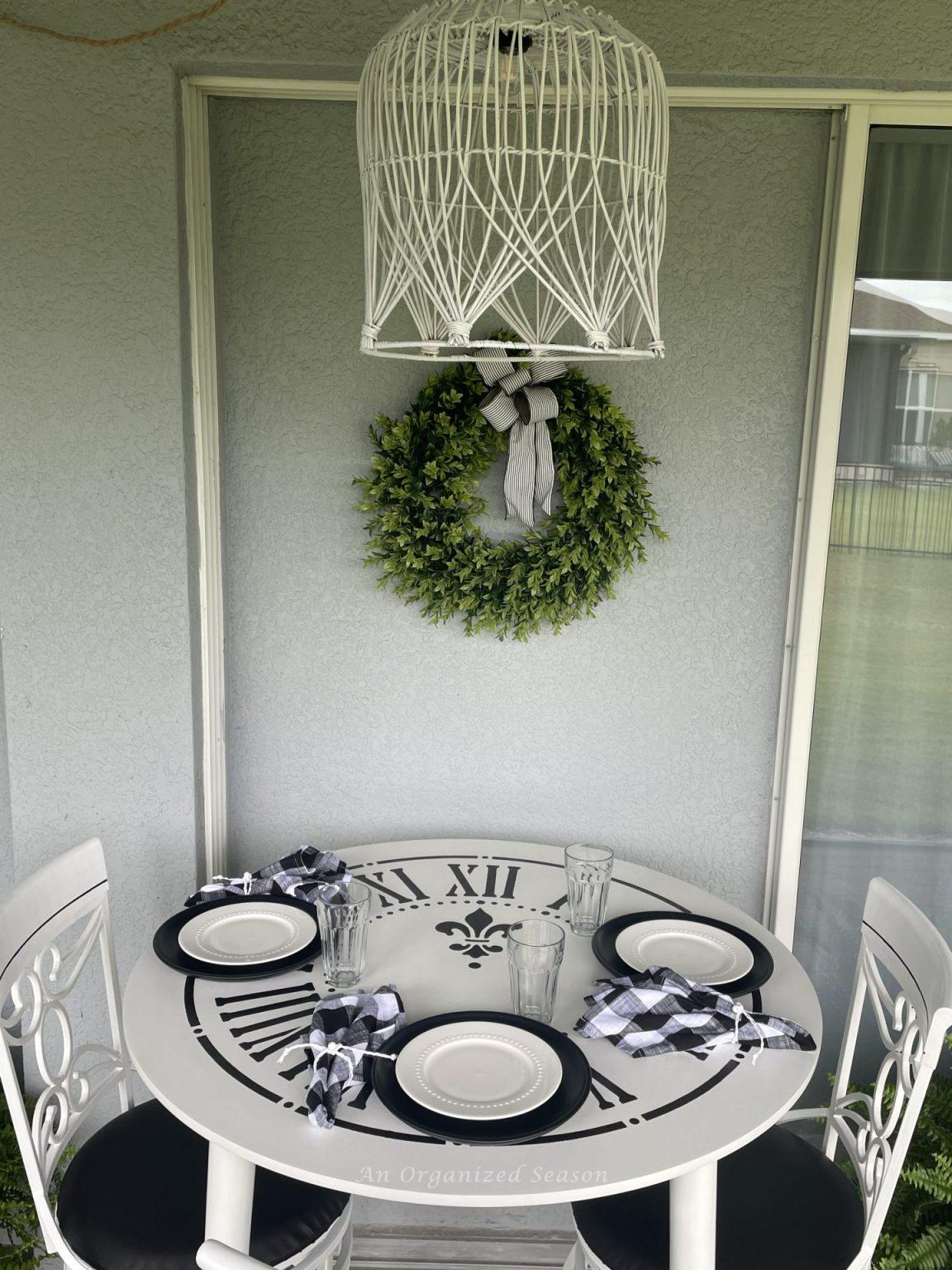 How to Turn a Woven Basket Into a Light Fixture - An Organized Season