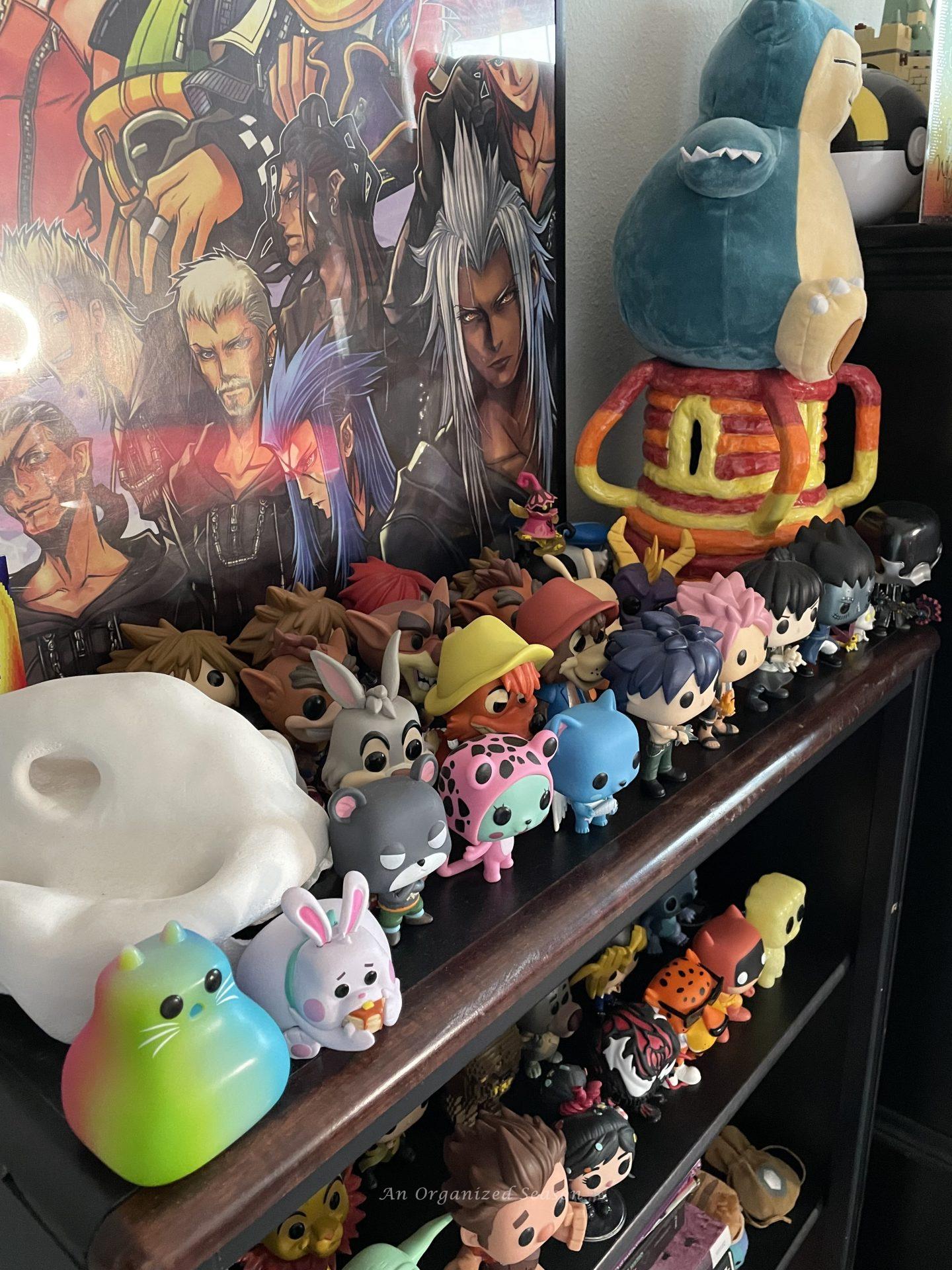 Tips to Organize Collections in a Kid's Bedroom - An Organized Season