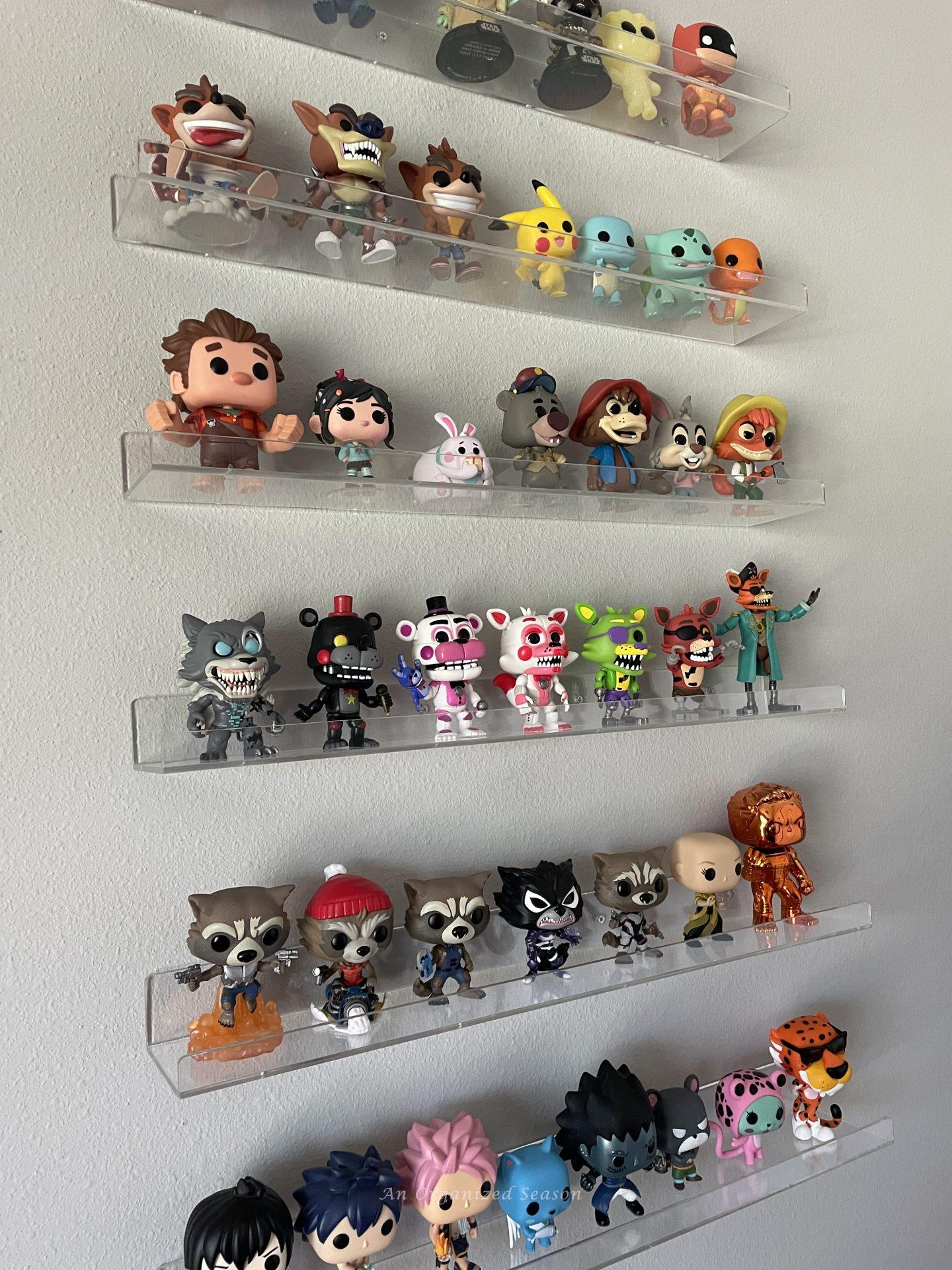 Tips to Organize Collections in a Kid's Bedroom - An Organized Season