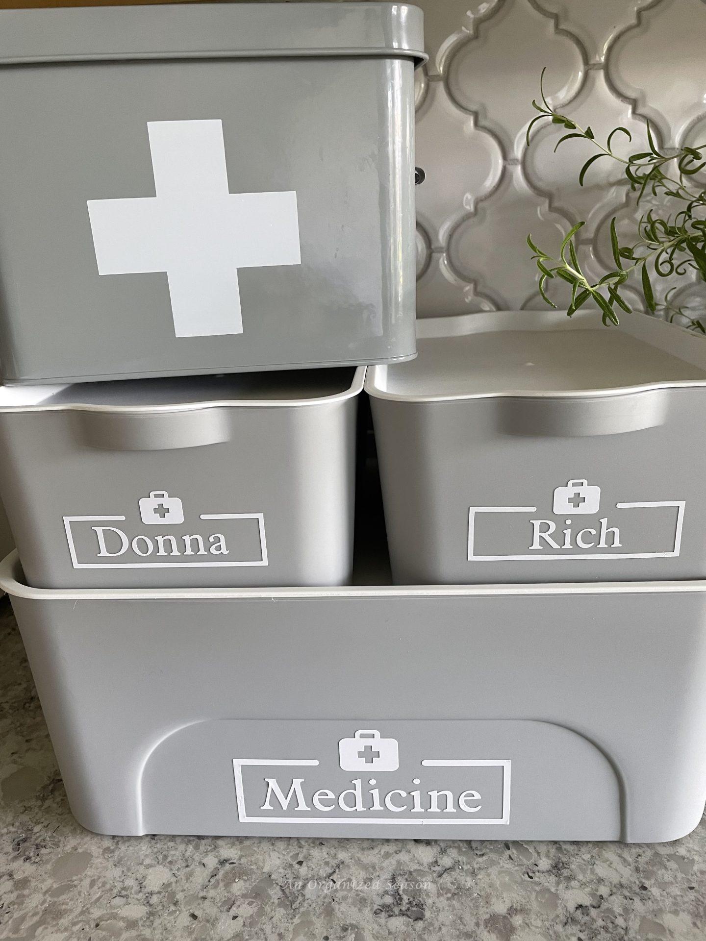 The Best Way to Organize Medicine in Your Home - An Organized Season