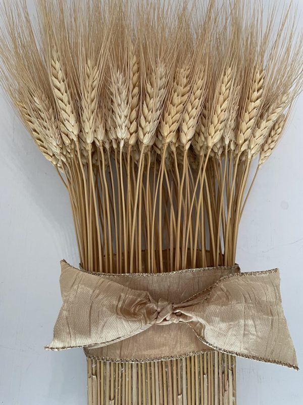 Simple DIY to Make a Dried Wheat Arrangement - An Organized Season