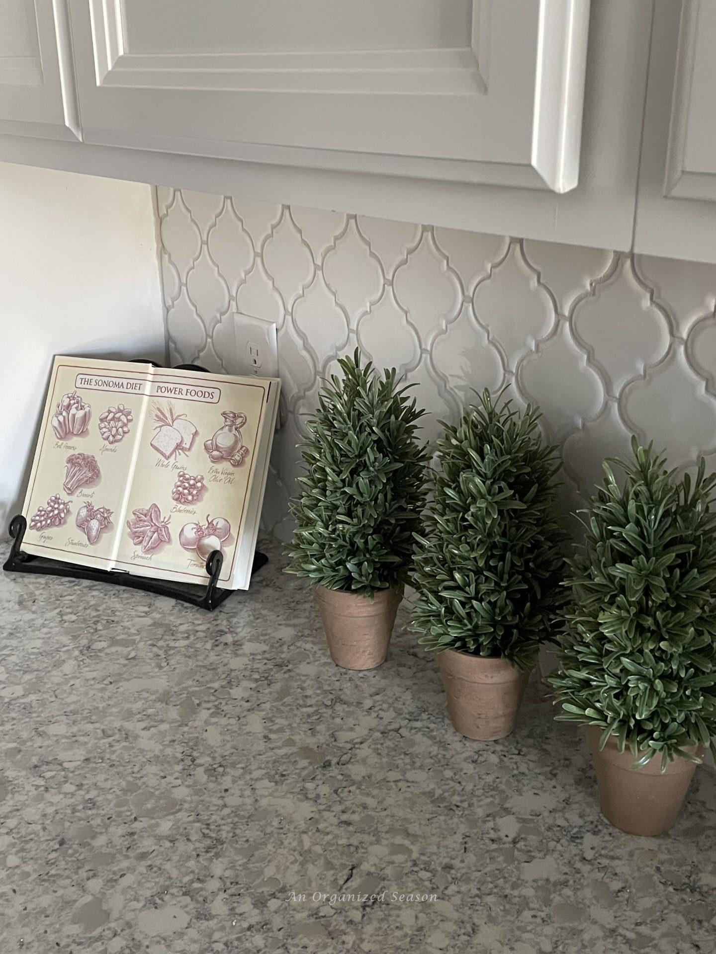 How to Declutter and Decorate a Kitchen Counter - An Organized Season