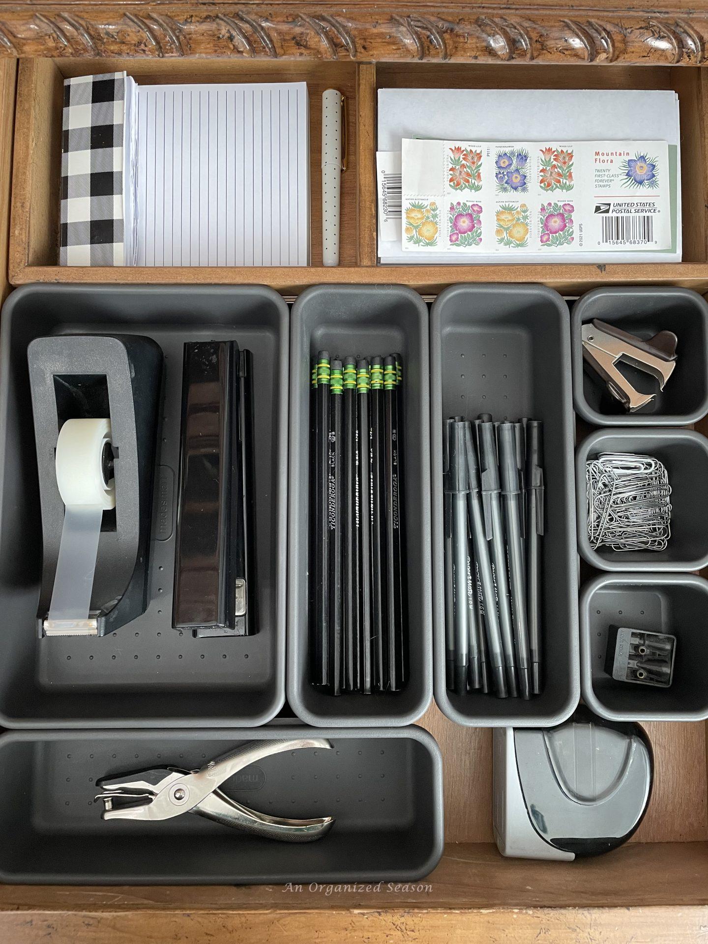 Brilliant Ways to Organize Your Office Supplies - An Organized Season