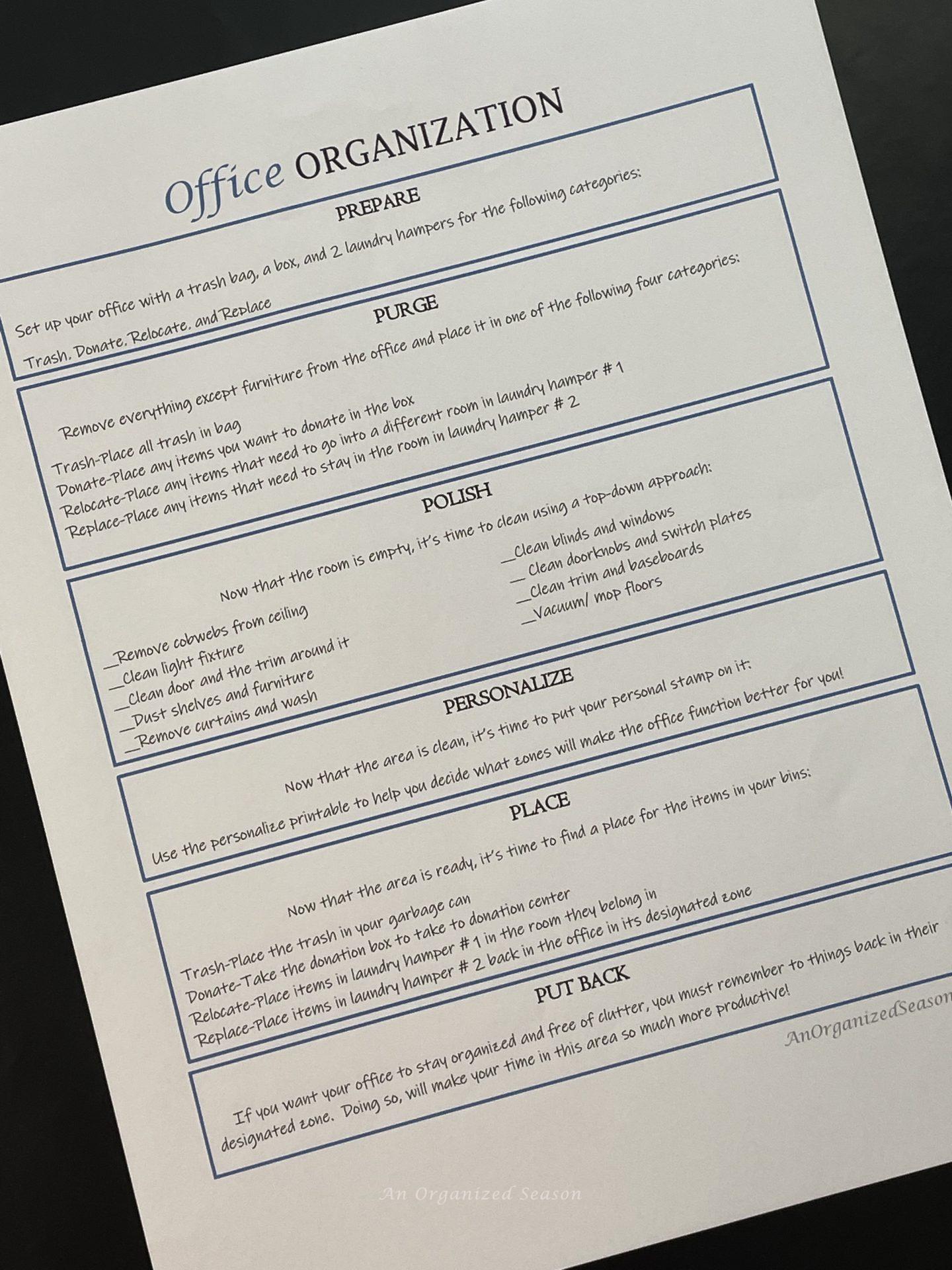 Brilliant Ways to Organize Your Office Supplies - An Organized Season