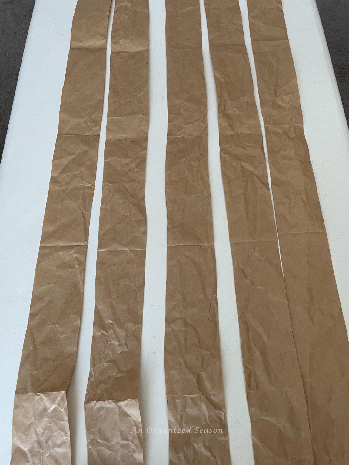 Upcycle Packing Paper to Make a Free Basket - An Organized Season