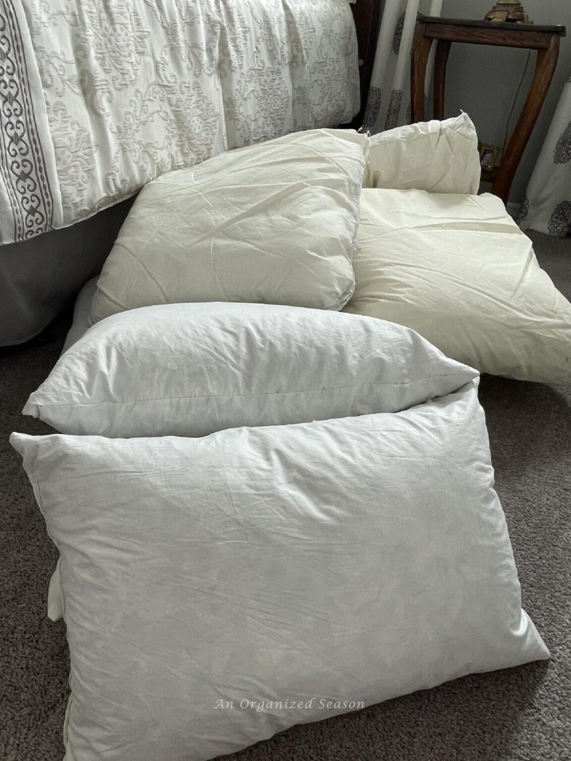 Pillow Storage: How to Organize Your Pillows - An Organized Season