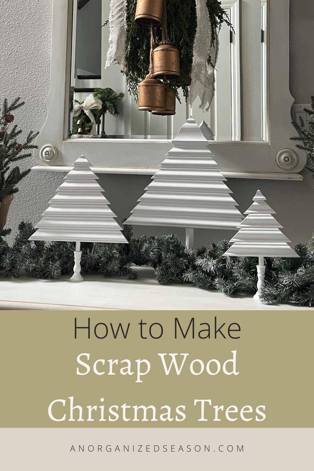 How to Make a DIY Wooden Christmas Tree - An Organized Season