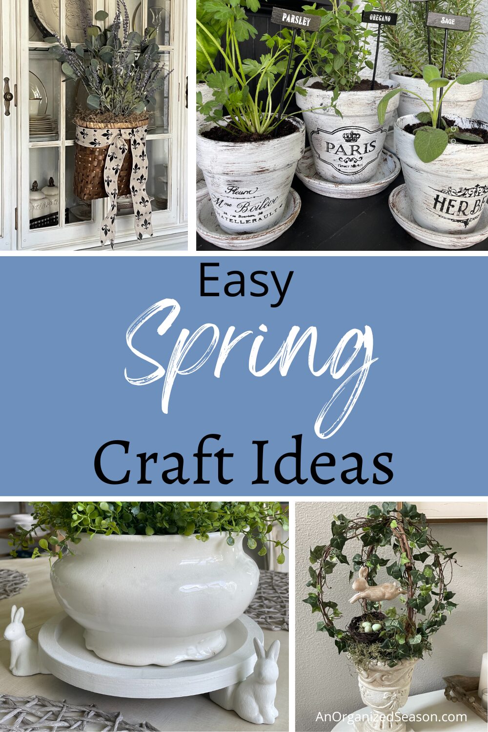 19 Easy Spring Crafts You Can Start Now - An Organized Season