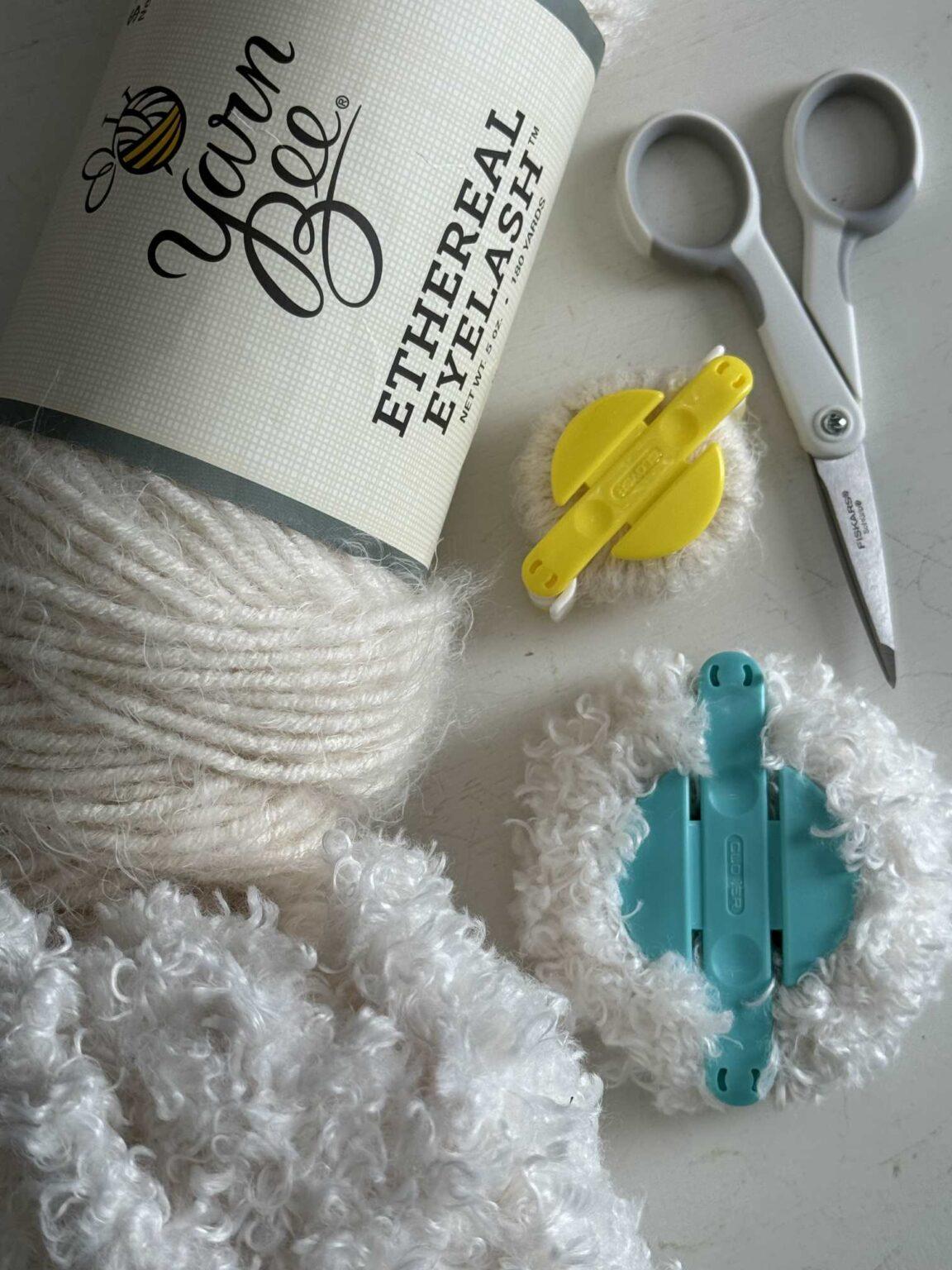 Create an Easy DIY Wood Bead & Pom Pom Garland - An Organized Season