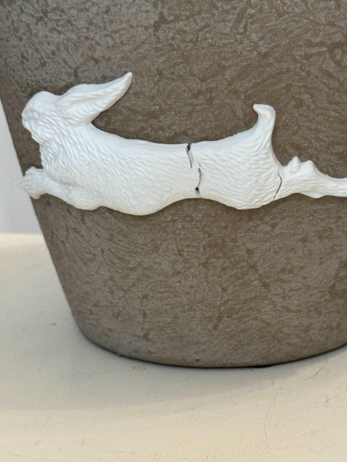 Beautiful DIY Flower Pots Dressed Up With Air Dry Clay - An Organized ...