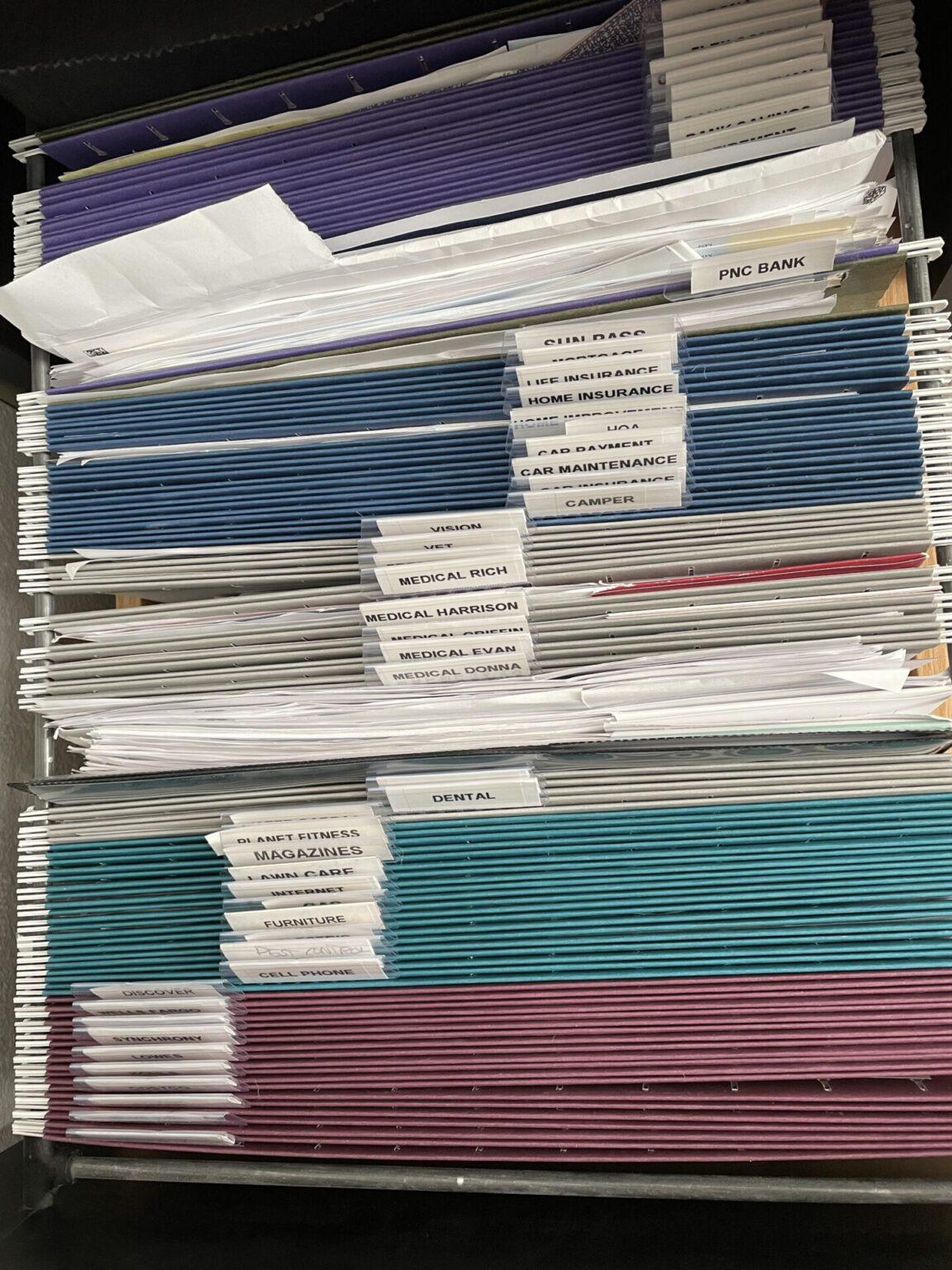 Get Rid of Paper Clutter Now - An Organized Season