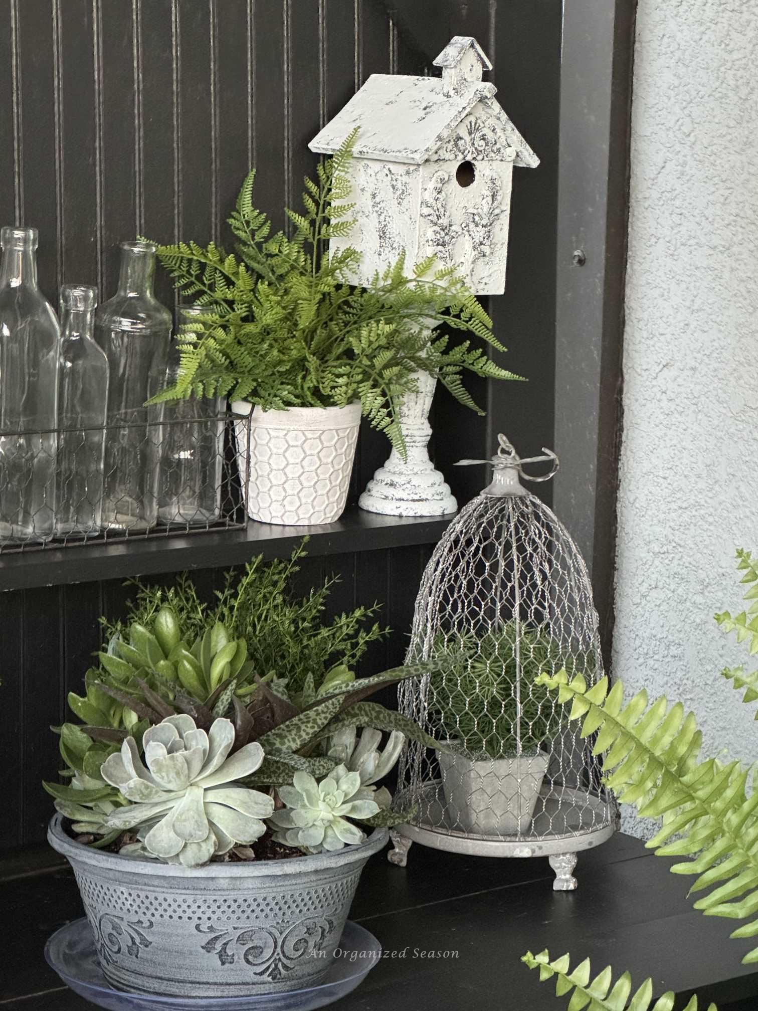 Easy Ideas to Organize a Potting Bench with Style - An Organized Season