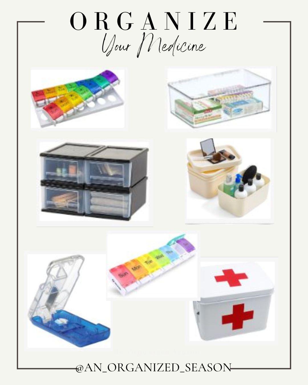 The Best Way to Organize Medicine in Your Home - An Organized Season