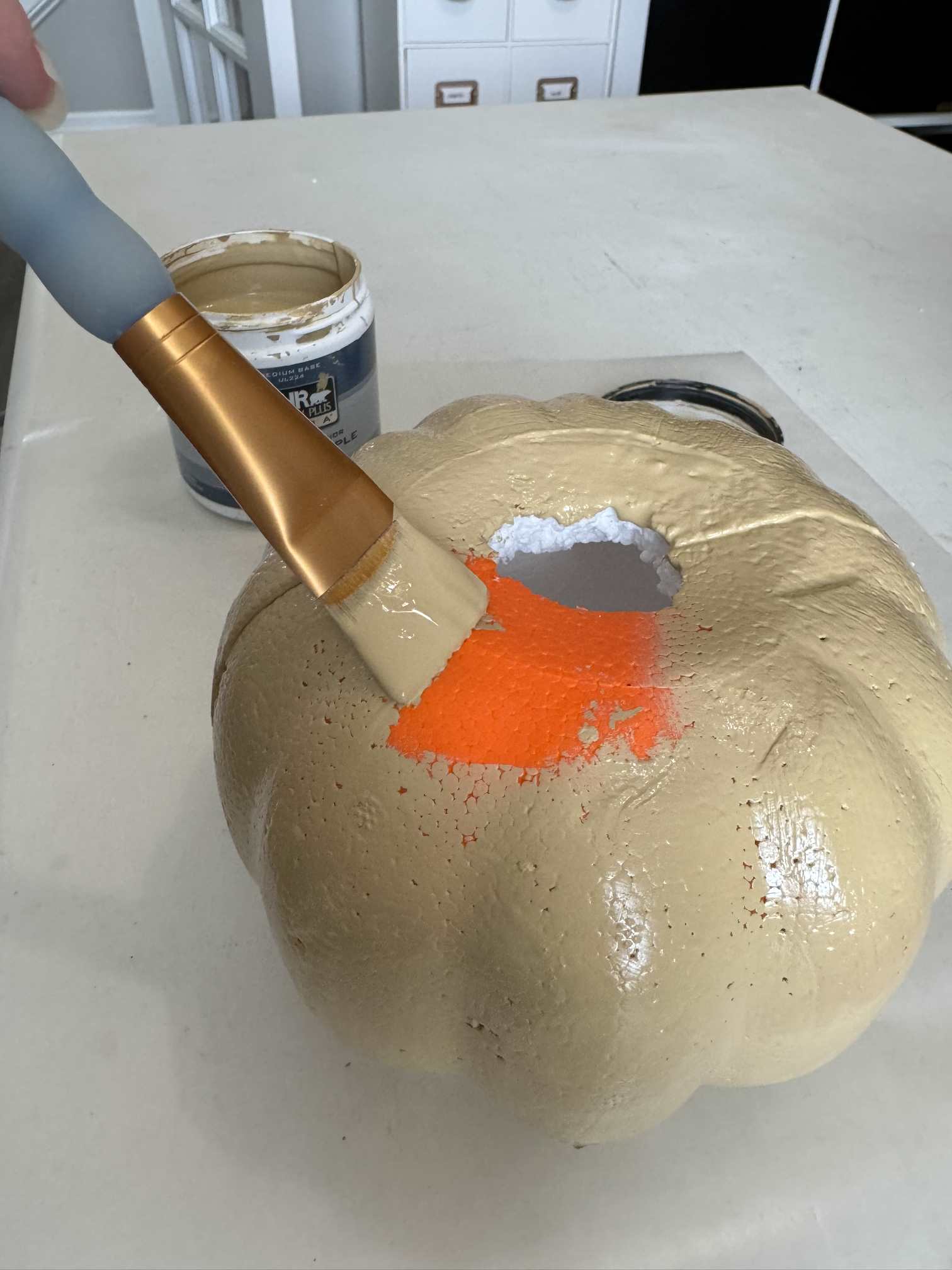 How to Make a DIY Rope and Twine Pumpkin - An Organized Season