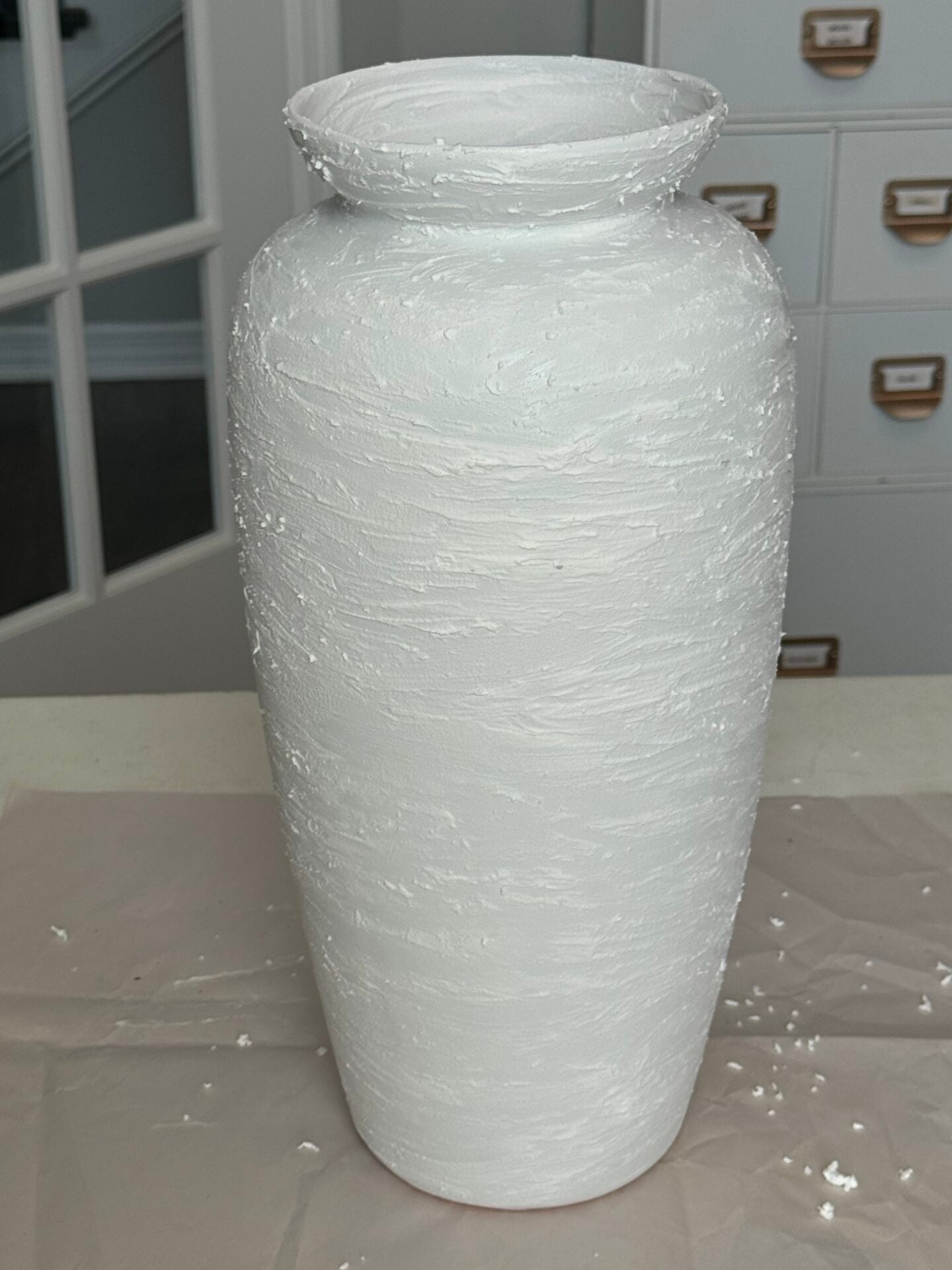 Easy Way to Upcycle An Outdated Thrift Store Vase - An Organized Season