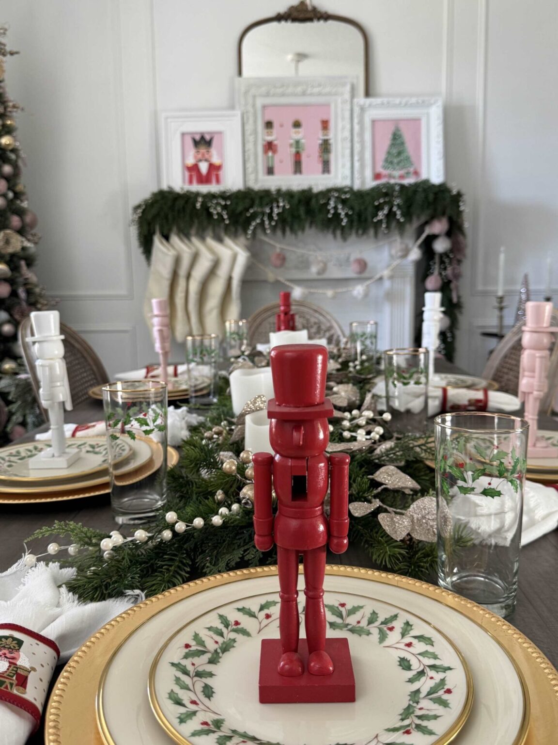 Nutcracker and Simple Holiday Decor Ideas - An Organized Season
