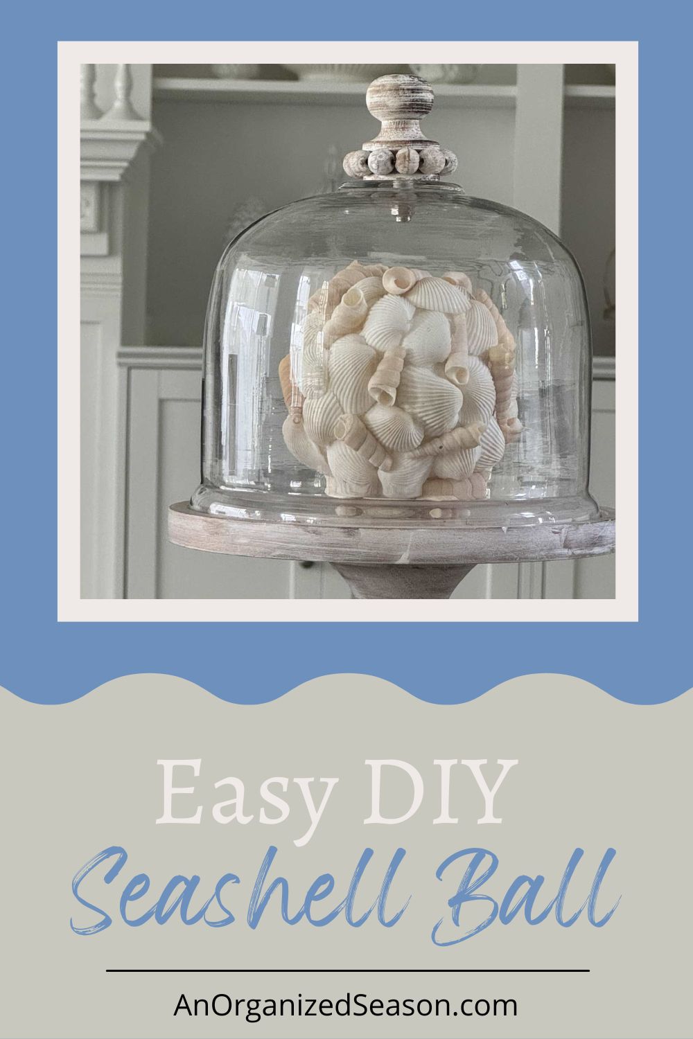 DIY Seashell Ball: A Beautiful Coastal Accent for Your Home - An ...