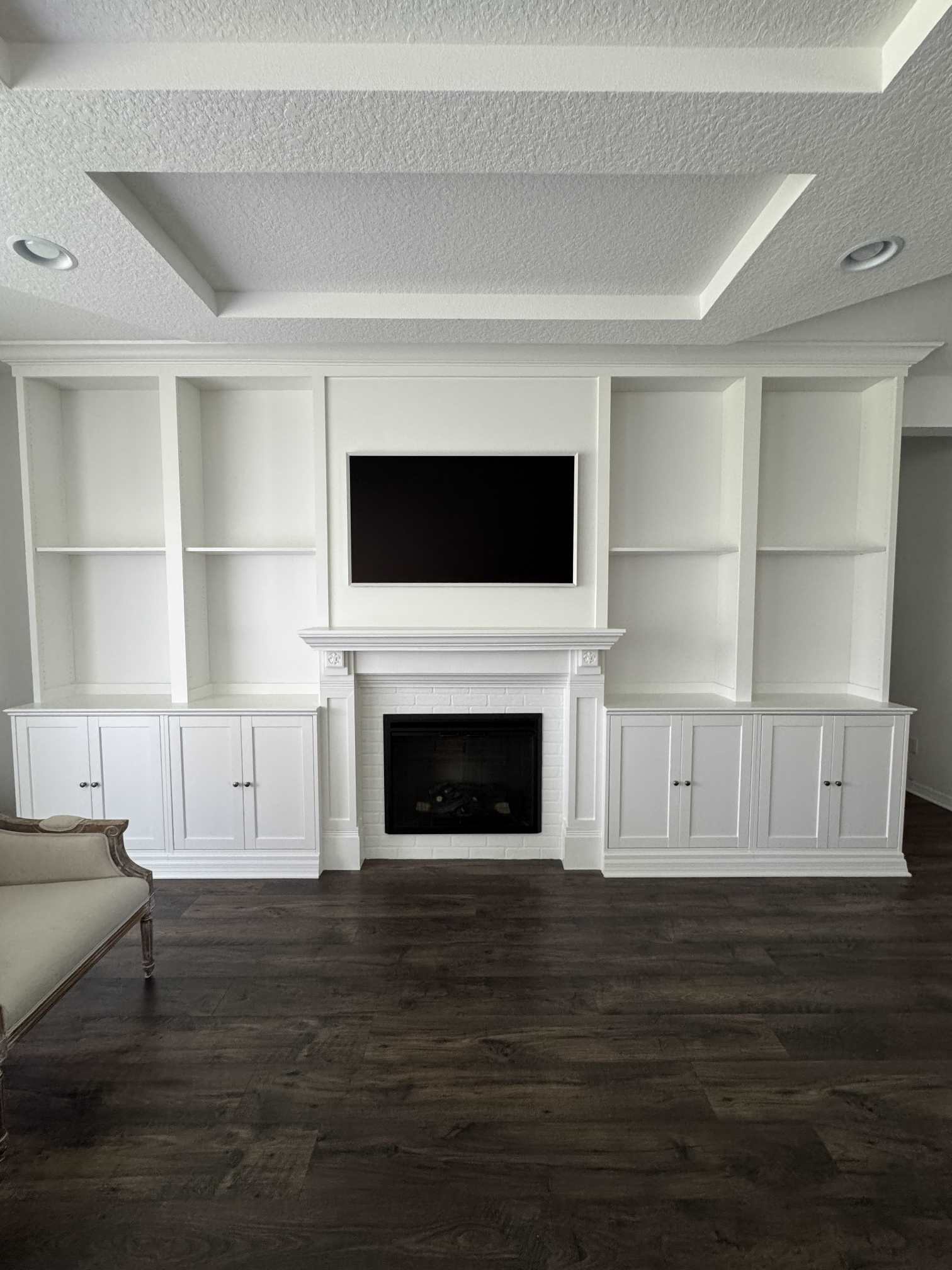 DIY Electric Fireplace and TV Wall: A Complete Guide to Building Your ...