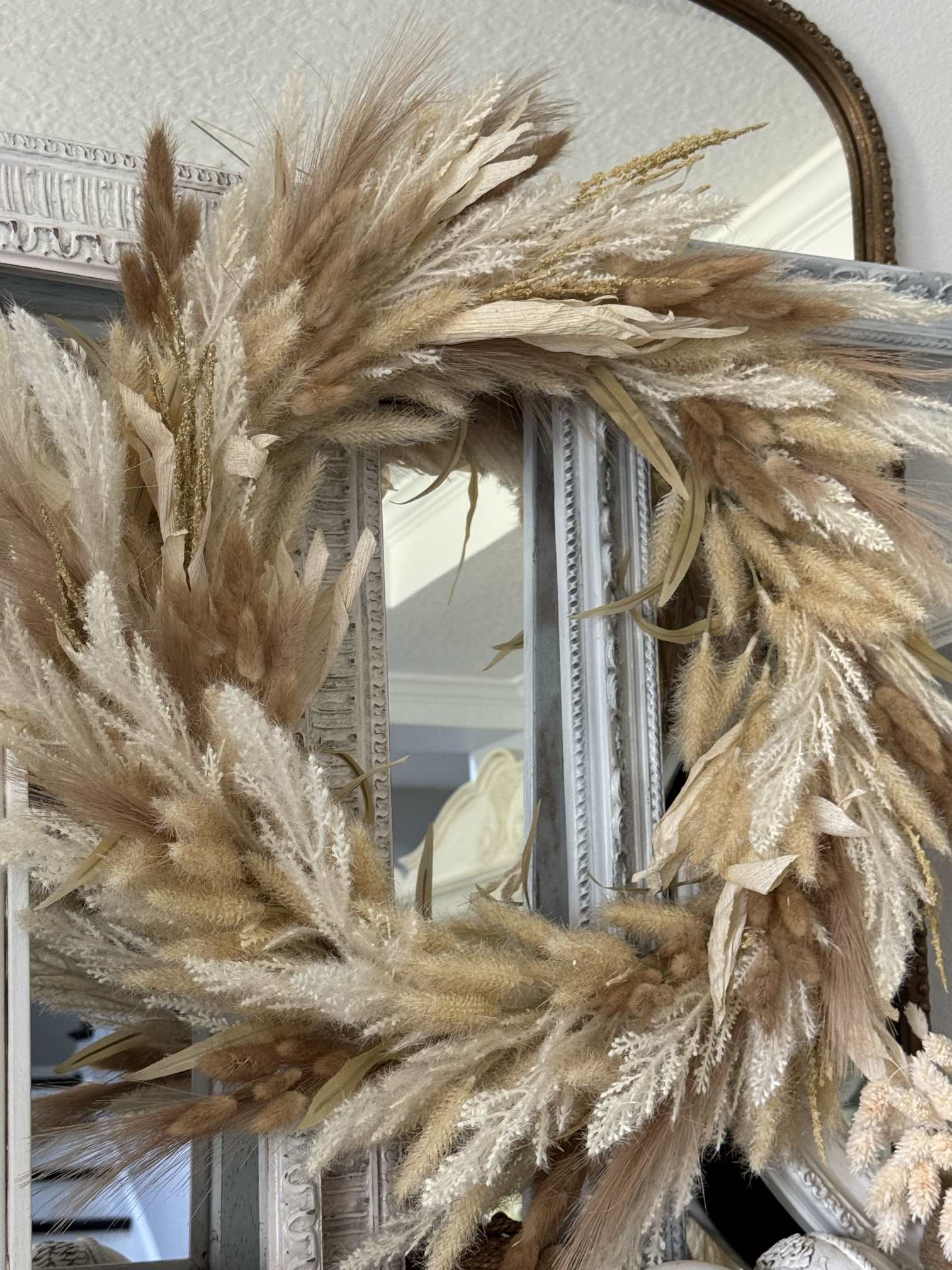 Tips to Make a DIY Neutral Fall Wreath for Less - An Organized Season